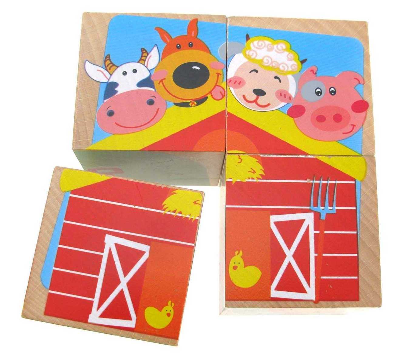 buy-eleganter-wooden-cube-puzzle-4pcs-online-in-australia
